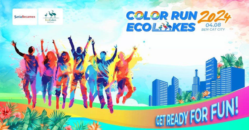 Công bố giải đường chạy sắc màu - COLOR RUN ECOLAKES 2024 🌈 - EcoLakes ...